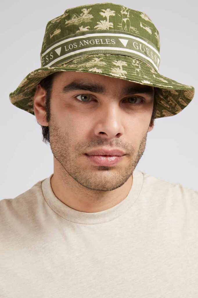 Gorro de la marca Guess Accesorios de color Verde para hombre